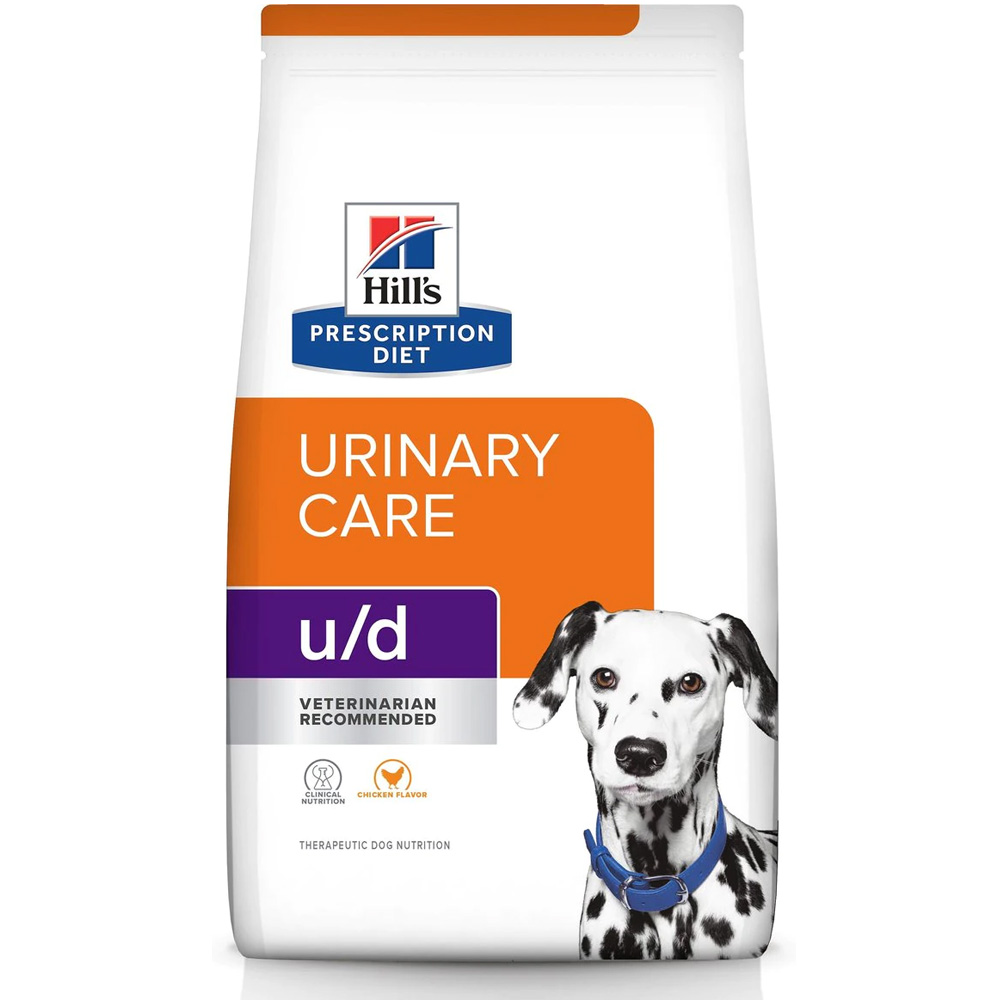 Hill's Prescription Diet u/d Urinary Care Original Flavor Dry Dog Food ...