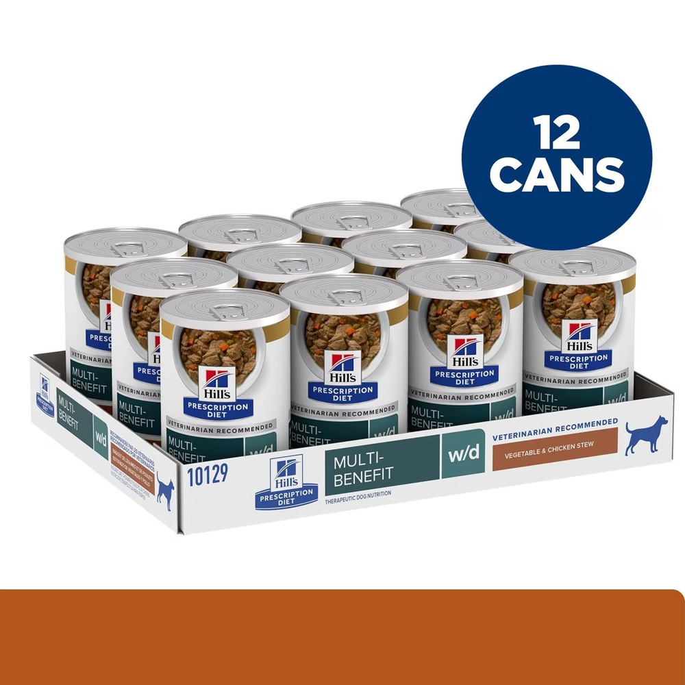 Hill's Prescription Diet w/d Multi-Benefit Digestive, Weight, Glucose ...