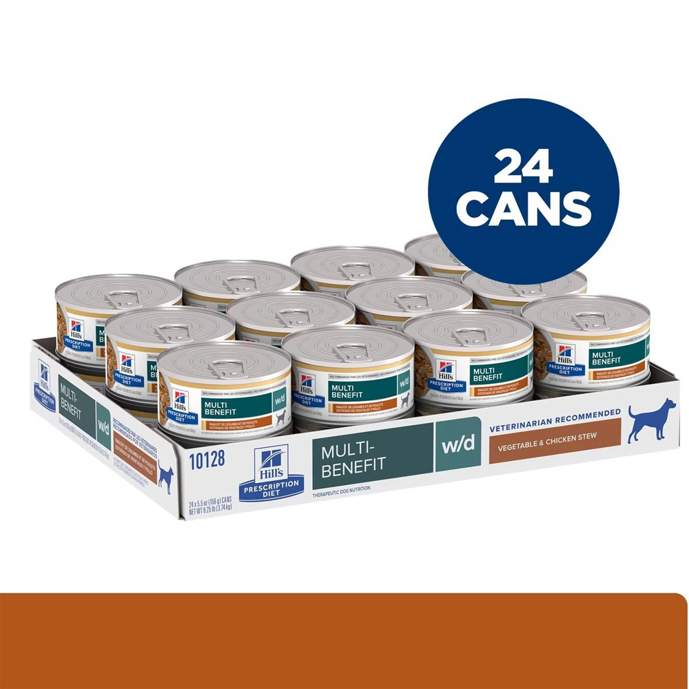 Hill's Prescription Diet w/d Multi-Benefit Digestive, Weight, Glucose ...