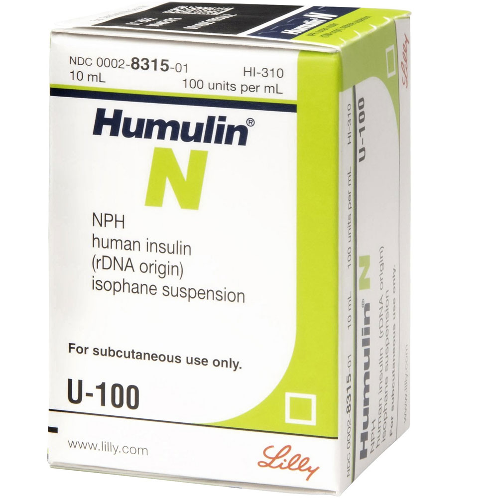 Humulin N Inj 100u/ml (10ml) | On Sale | EntirelyPets Rx