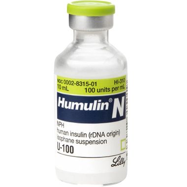 Humulin N Inj 100u/ml (10ml) | On Sale | EntirelyPets Rx