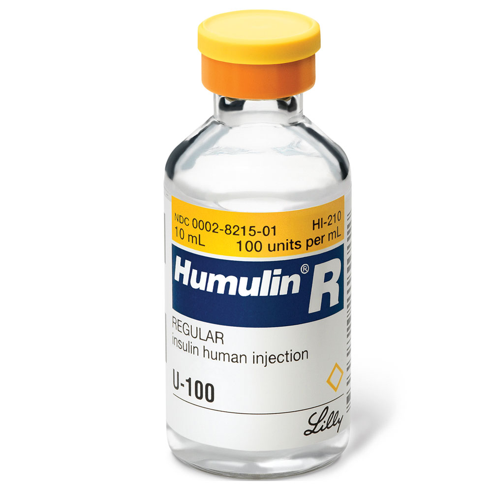 Humulin R Insulin 100 units/mL (10 mL Vial) | On Sale | EntirelyPets Rx