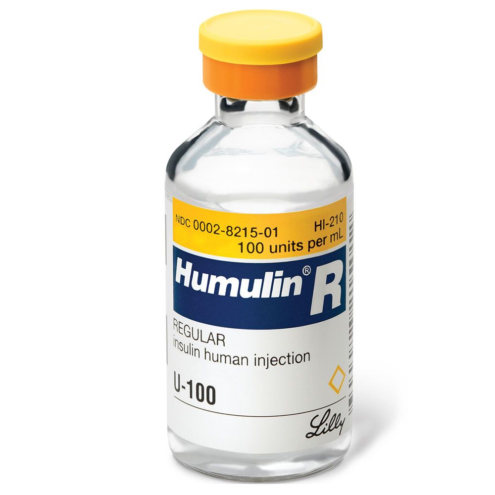 Humulin R Insulin 100 units/mL (3 mL Vial) | On Sale | EntirelyPets Rx