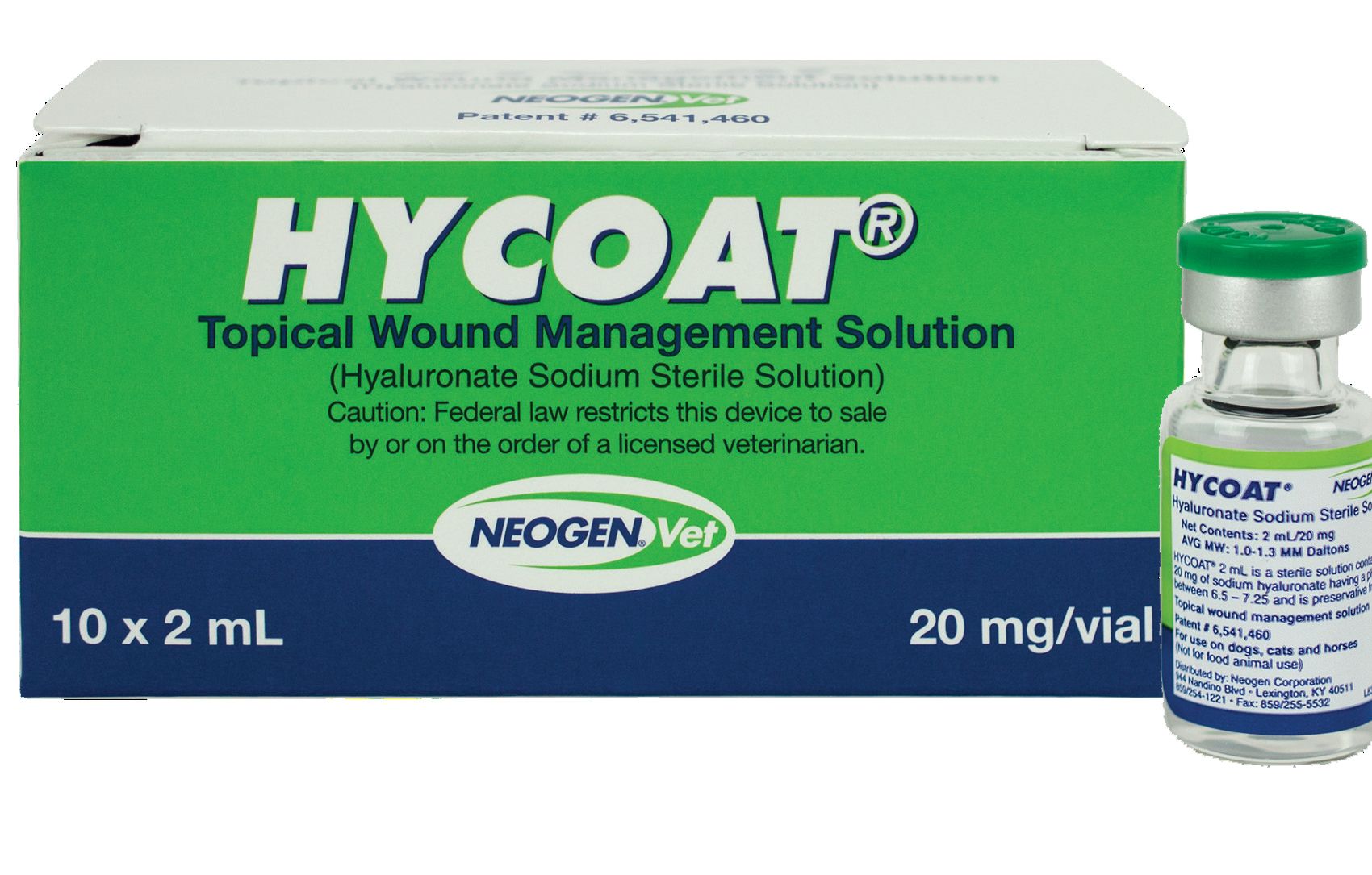HyCoat 20mg [Sodium Hyaluronate] (2 ml) | On Sale | EntirelyPets Rx