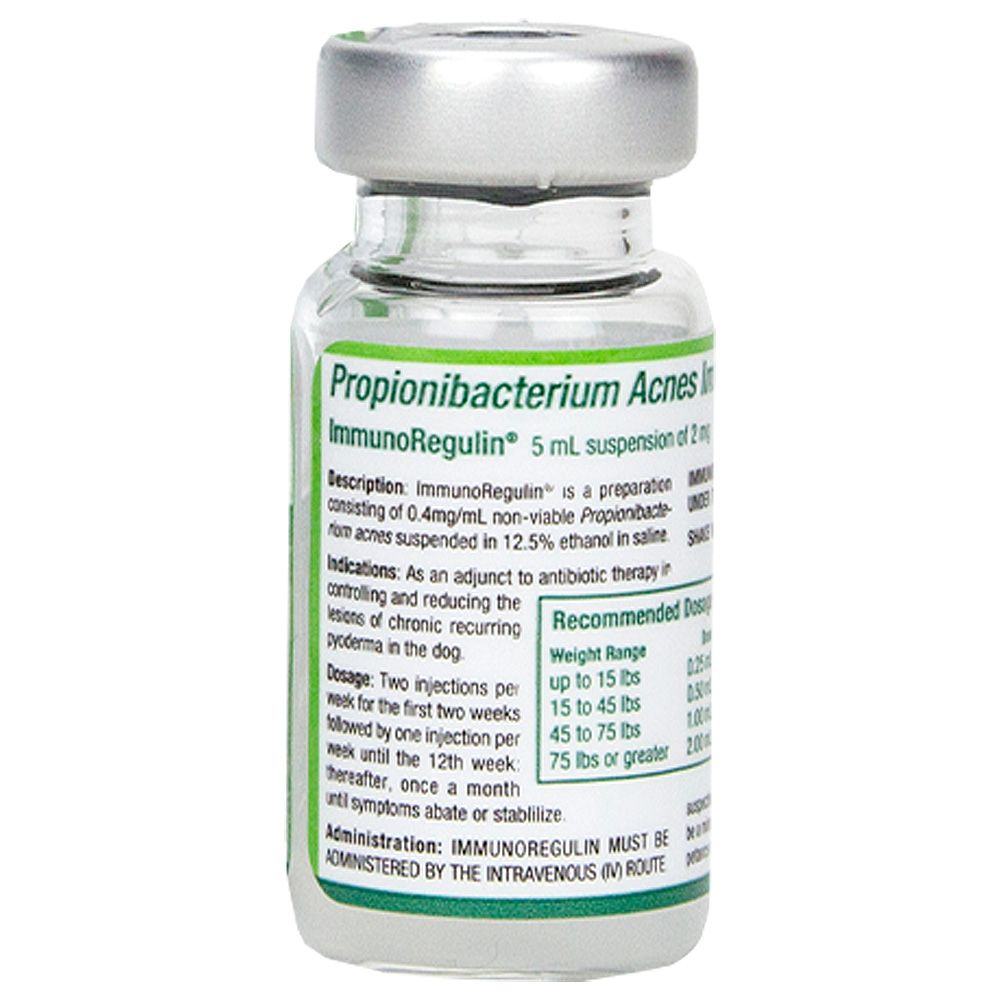 ImmunoRegulin Propionibacterium Acnes Immunostimulant, 1 Vial, 5mL | On ...