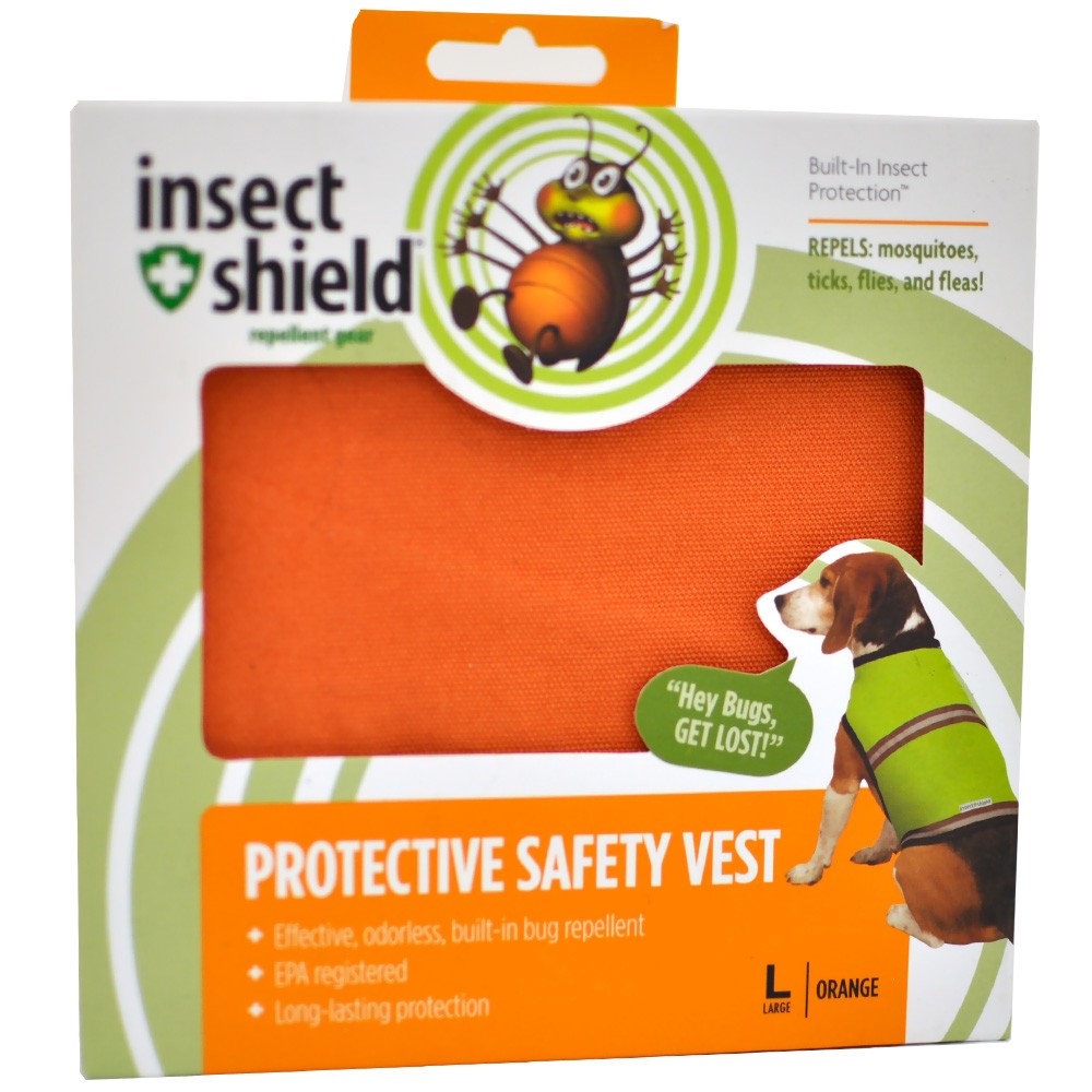 Insect Shield Protective Safety Vest Large - Orange | On Sale ...