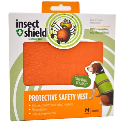 Insect Shield Protective Safety Vest Medium - Orange | On Sale ...