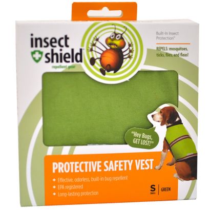 Insect Shield Protective Safety Vest Small - Green | On Sale ...