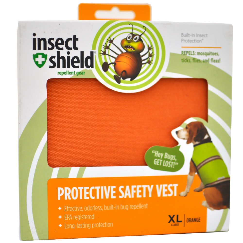 Insect Shield Protective Safety Vest XLarge - Orange | On Sale ...