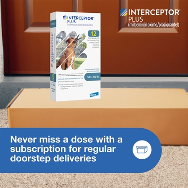 Interceptor Plus for Dogs 50.1-100 lbs Blue (12 Chews) | EntirelyPets ...