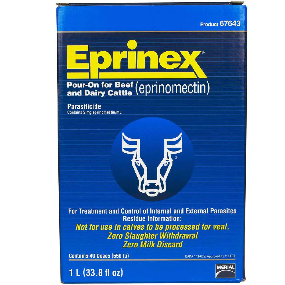 Ivomec Eprinex Pour-On (1 Liter) | On Sale | EntirelyPets Rx