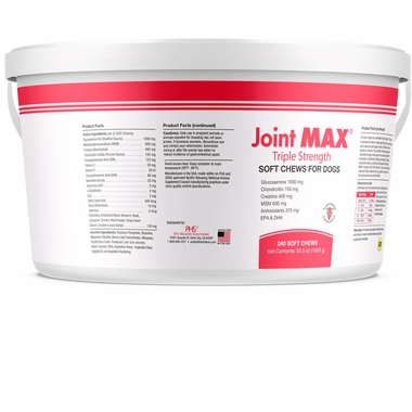 Joint MAX Triple Strength Soft Chews, 240 Ct | Free Shipping ...