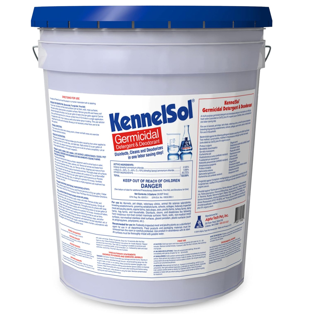 KennelSol Germicidal Detergent and Deodorant, 1 Gallon | On Sale ...