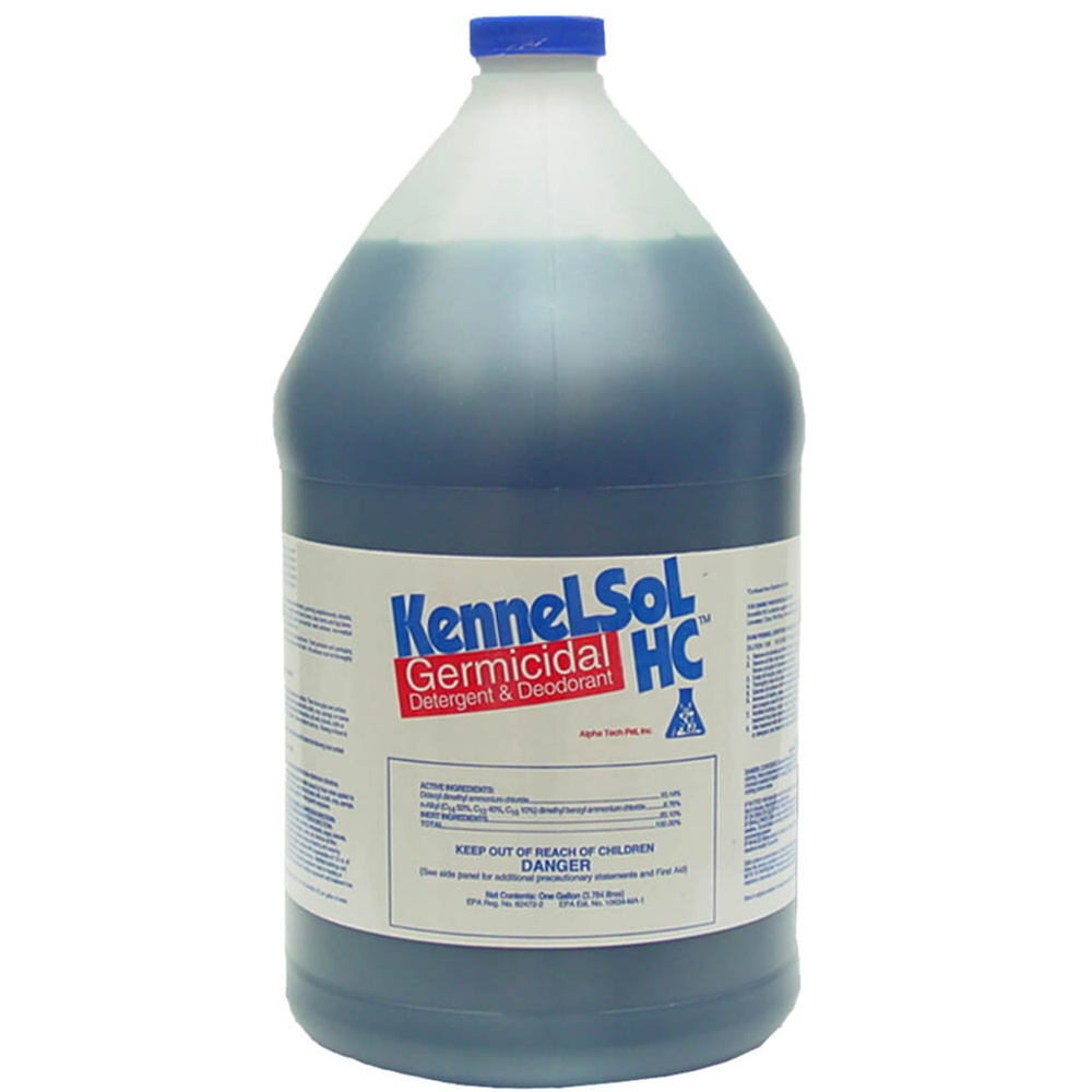 KennelSol HC Germicidal Detergent and Deodorant, 1 Gallon | On Sale ...