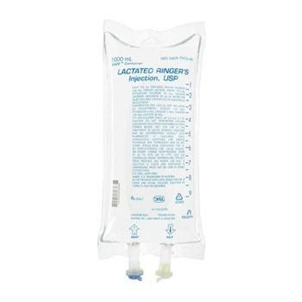 Lactated Ringers Inj USP LifeCare 1000ml by Hospira | On Sale ...