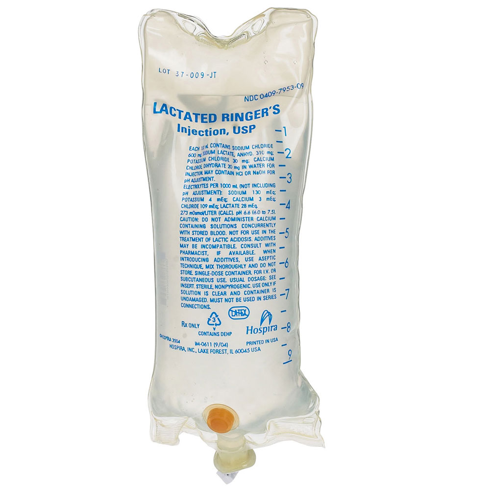 Lactated Ringers Inj USP LifeCare LRS - Plastic Bags 24 x250mL | On ...