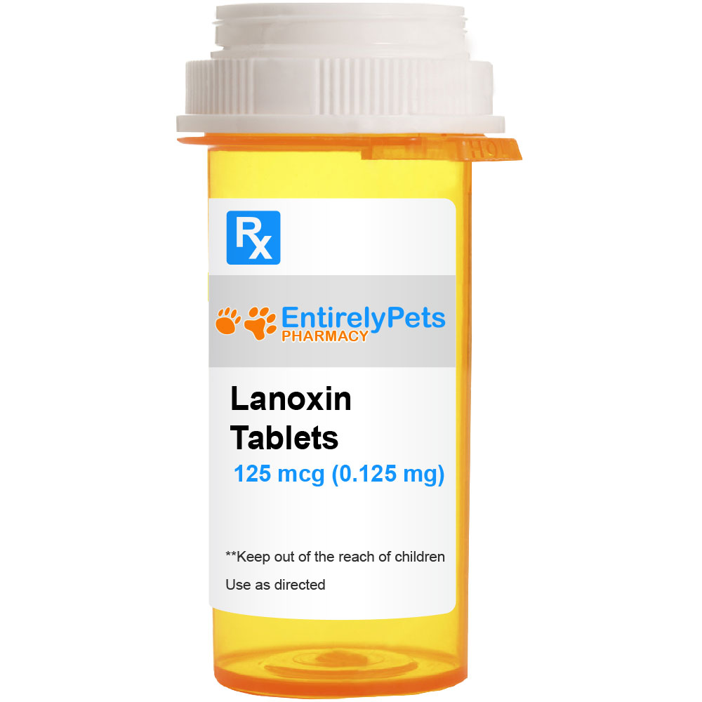 Lanoxin 0.125mg (per tab) | On Sale | EntirelyPets Rx