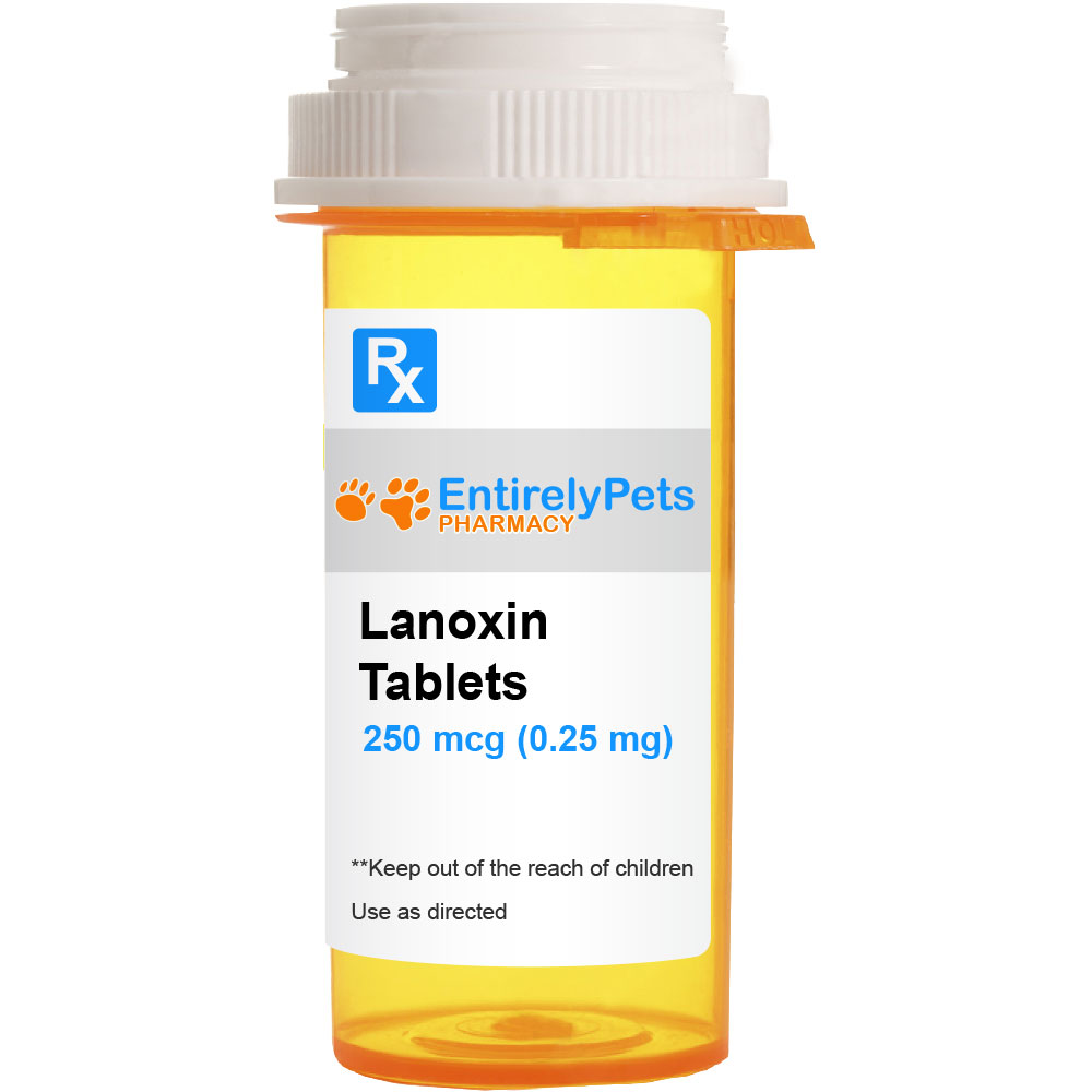 Lanoxin 0.25mg (per tab) | On Sale | EntirelyPets Rx