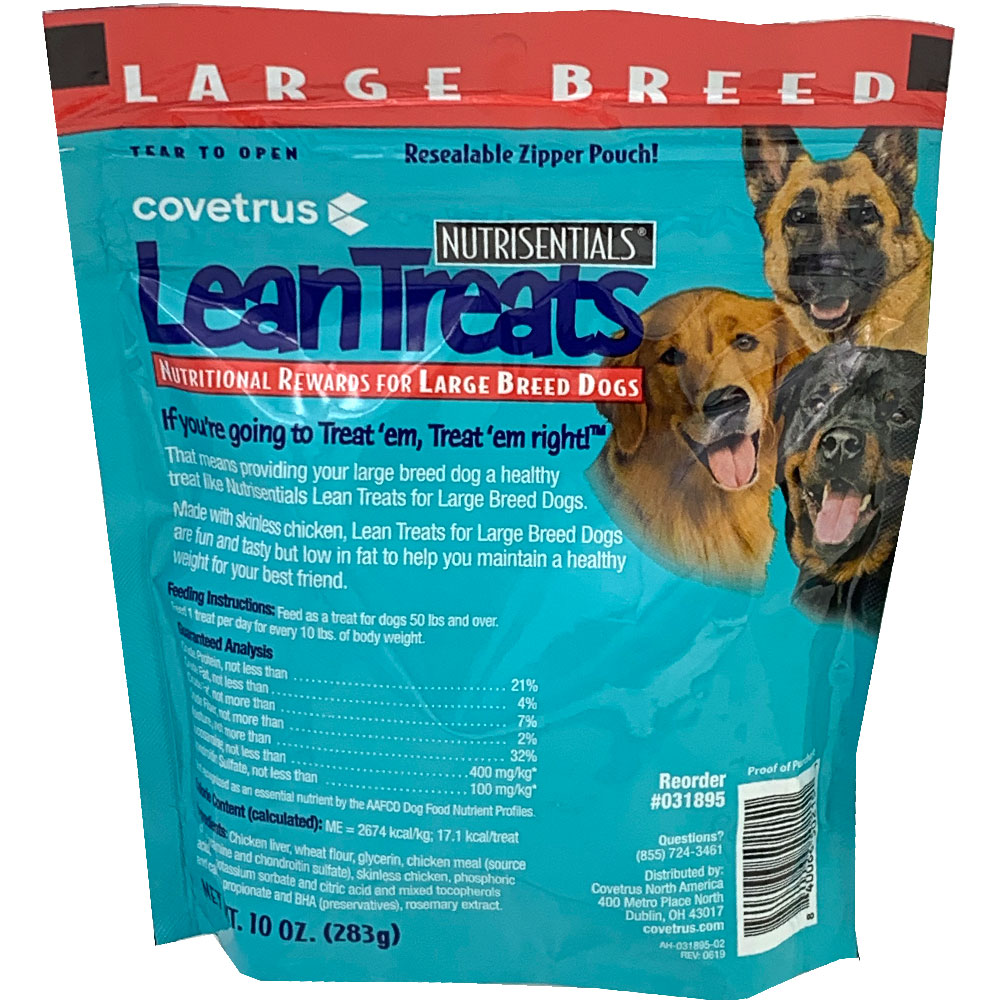 Lean Treats - Nutritional Rewards for Large Breed Dogs 10-PACK (6.3 lbs ...