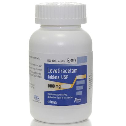 Levetiracetam Tablet 1000mg, 60 Count | On Sale | EntirelyPets Rx