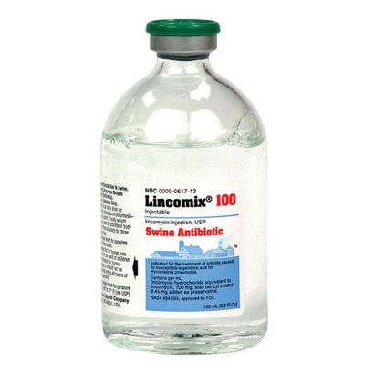 Lincomix 100 (Lincomycin) Injectable Swine Antibiotic, 100ml | On Sale ...