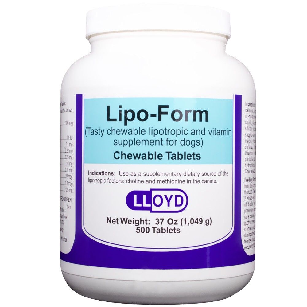 Lipo-form (500 Tablets) | On Sale | EntirelyPets Rx
