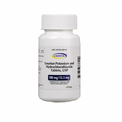 Losartan 100mg and Hydrochlorothiazide 25mg Tablets, 1 Count | On Sale ...