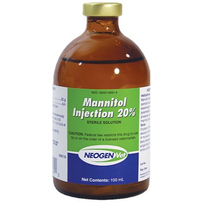 Mannitol 20% Injection (100 ml) | On Sale | EntirelyPets Rx