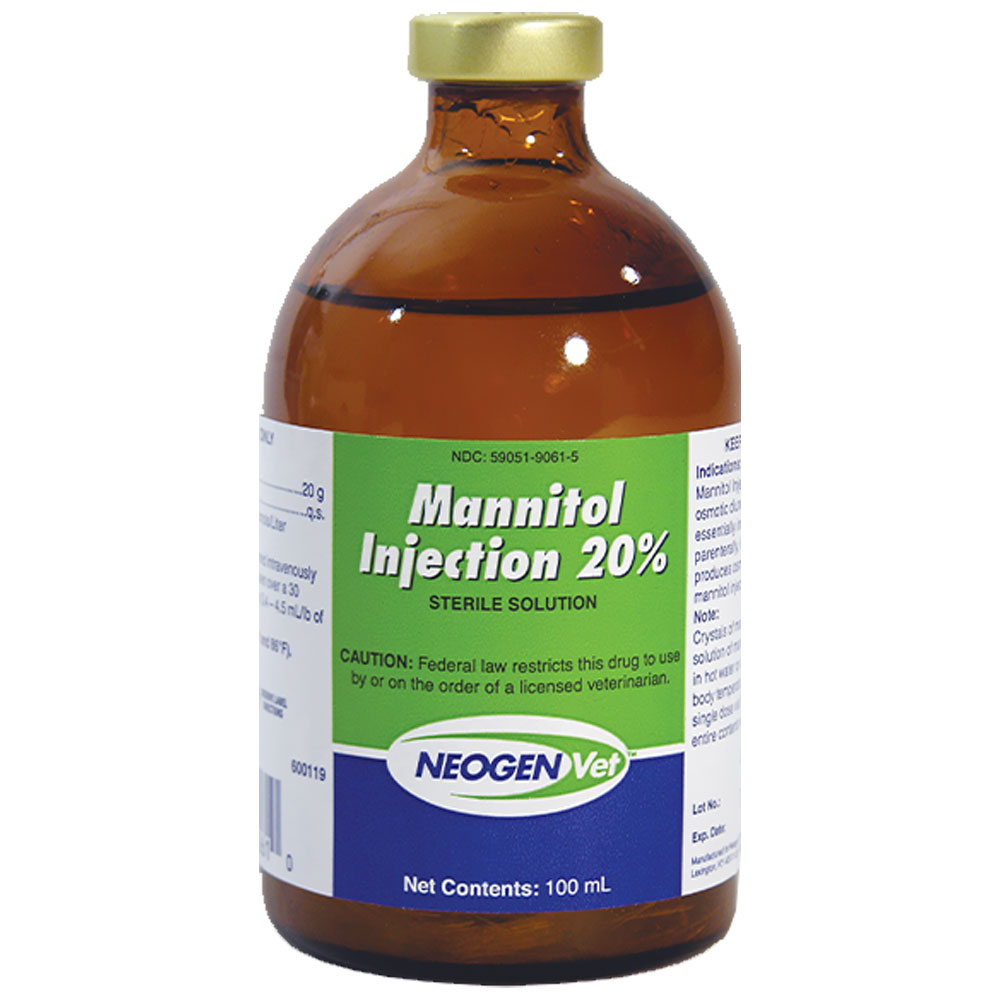 Mannitol 20% Injection (100 ml) | On Sale | EntirelyPets Rx