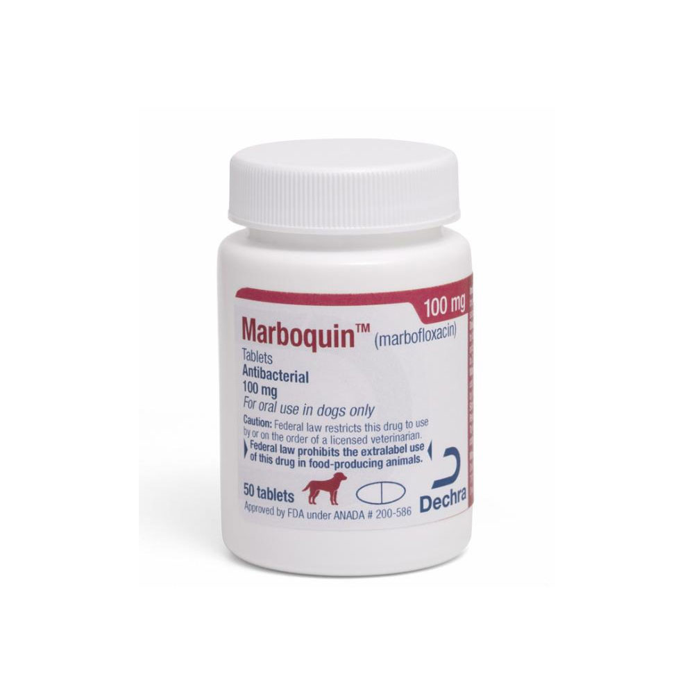 Marboquin (marbofloxacin) Tablets 100mg (50 tabs) | On Sale ...