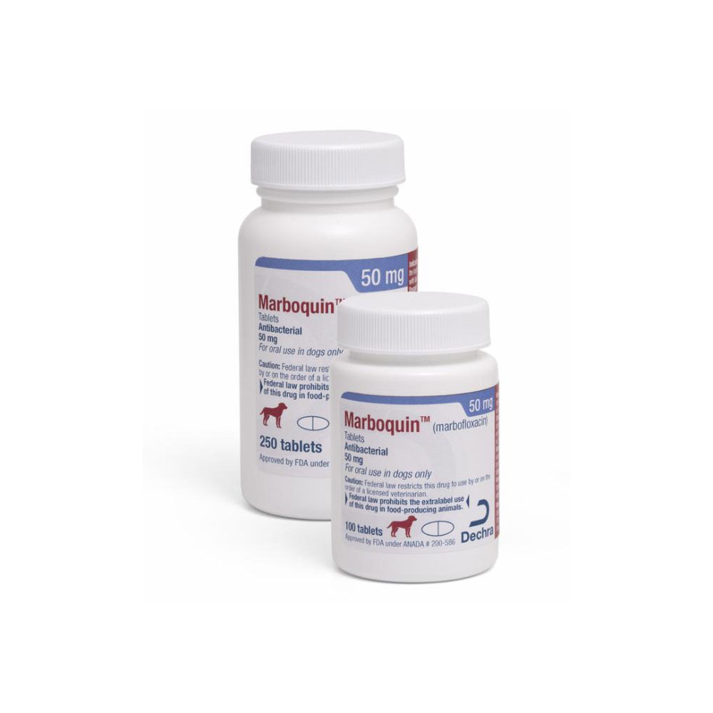 Marboquin (marbofloxacin) Tablets 50mg (100 tabs) | On Sale ...