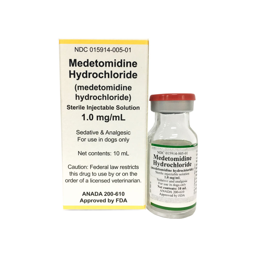 Medetomidine Hydrochloride Injection 1mg/ml | On Sale | EntirelyPets Rx