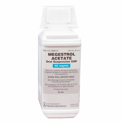 Megestrol Acetate Oral Suspension 40mg/mL, 240mL | On Sale ...