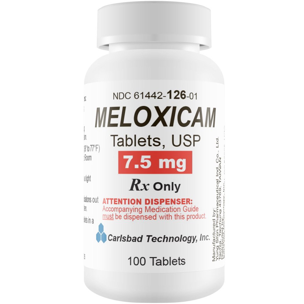 Meloxicam 7.5mg 100ct Tablet | On Sale | EntirelyPets Rx