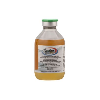 Merck Resflor Gold (Florfenicol and Flunixin Meglumine) Anti ...