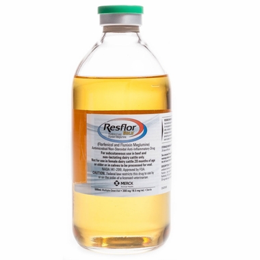 Merck Resflor Gold (Florfenicol and Flunixin Meglumine) Anti ...
