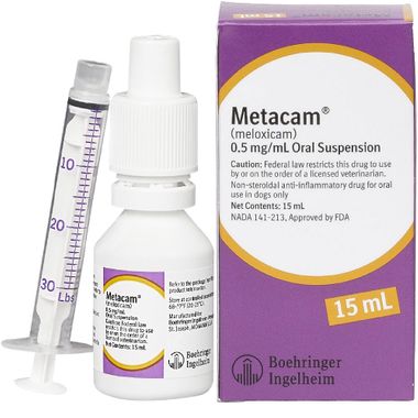 Metacam 0.5 mg/mL for Dogs, 15 mL | Entirelypets Rx