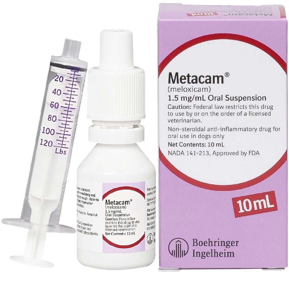 Metacam 1.5 mg/mL for Dogs, 10 mL | Entirelypets Rx