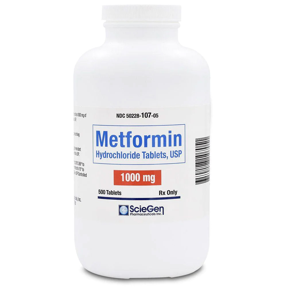 Metformin Tablet 1000mg, 500 count | On Sale | EntirelyPets Rx