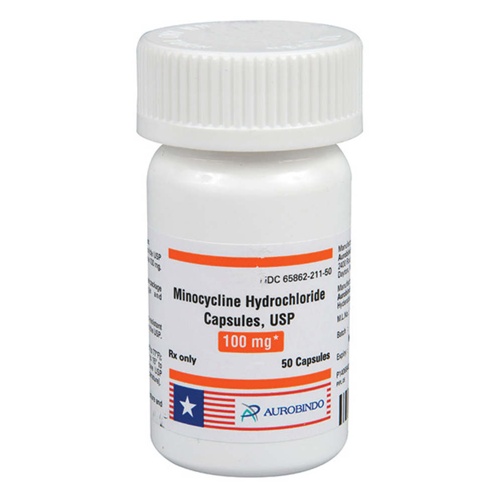 Minocycline Hydrochloride USP 100mg (500 caps) | On Sale | EntirelyPets Rx