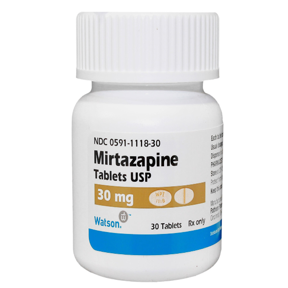 Mirtazapine for Dogs & Cats - 30mg (30 tablets) (Manufacturer may vary ...