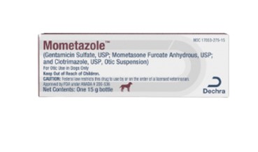 Mometazole Otic Suspension for Dogs, 15gm | On Sale | EntirelyPets Rx