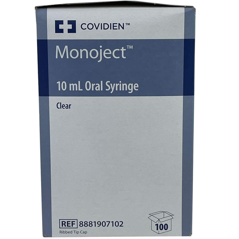 Monoject 10 ml Oral Syringe Clear (each) | On Sale | EntirelyPets Rx