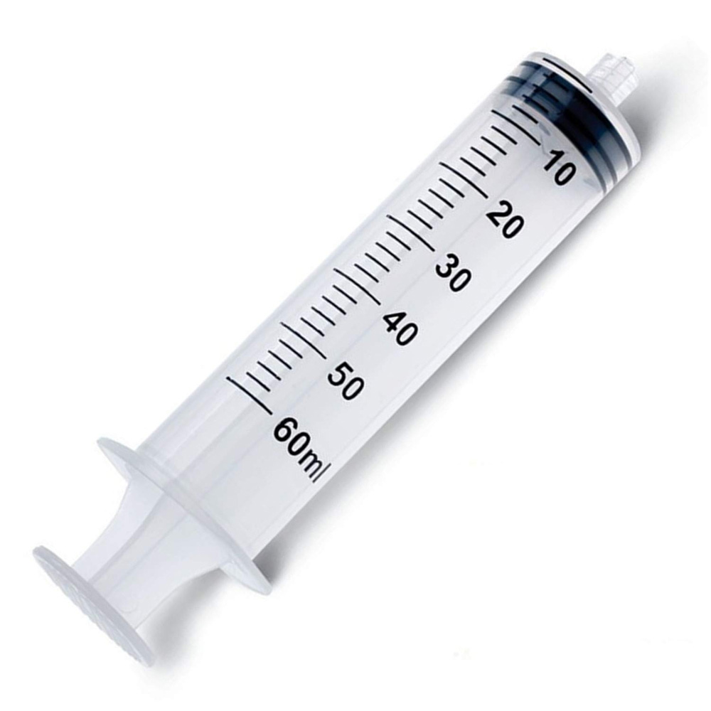 Monoject Syringe, Luer Lock Tip, 60cc, 1 count | On Sale | EntirelyPets Rx