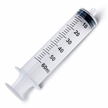 Monoject Syringe, Luer Lock Tip, 60cc, 20 count | On Sale | EntirelyPets Rx