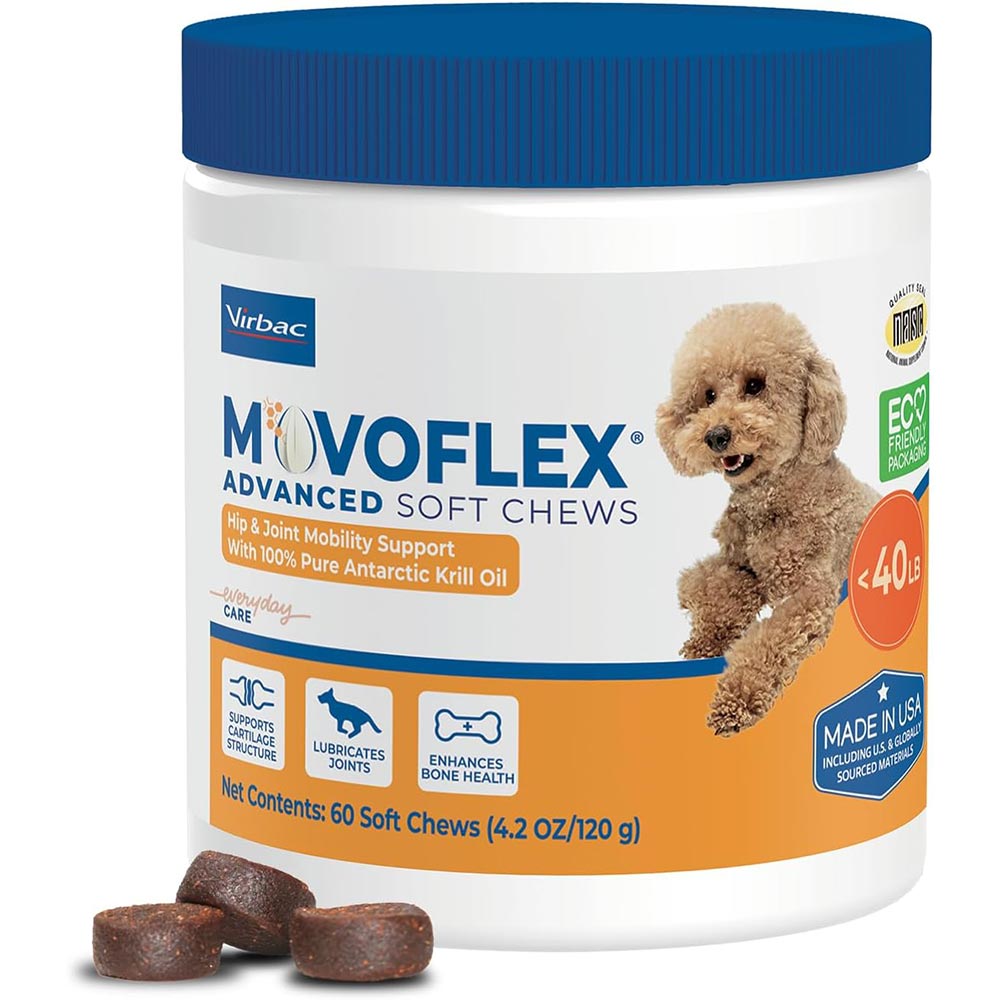 MovoFlex Advanced Soft Chews - Small Dogs Up to 40 lbs (60 count) | On ...