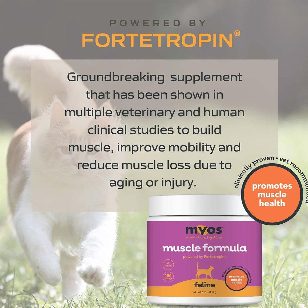 Myos Corp Feline Muscle Vet Formula, 198 gram | On Sale | EntirelyPets Rx