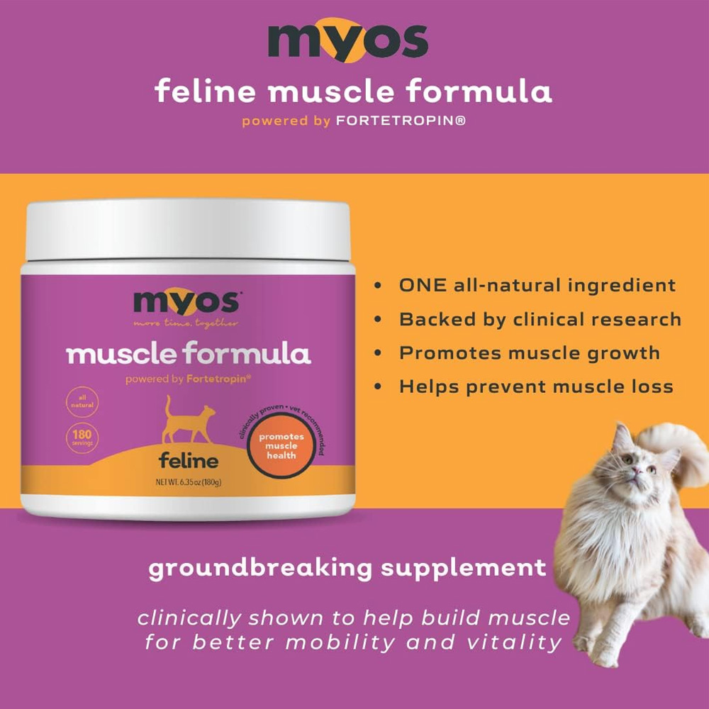 Myos Corp Feline Muscle Vet Formula, 198 gram | On Sale | EntirelyPets Rx