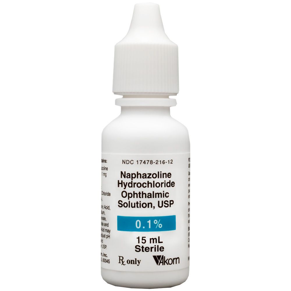 Naphazoline HCI Ophthalmic Solution 0.1% (15 ml) | On Sale ...