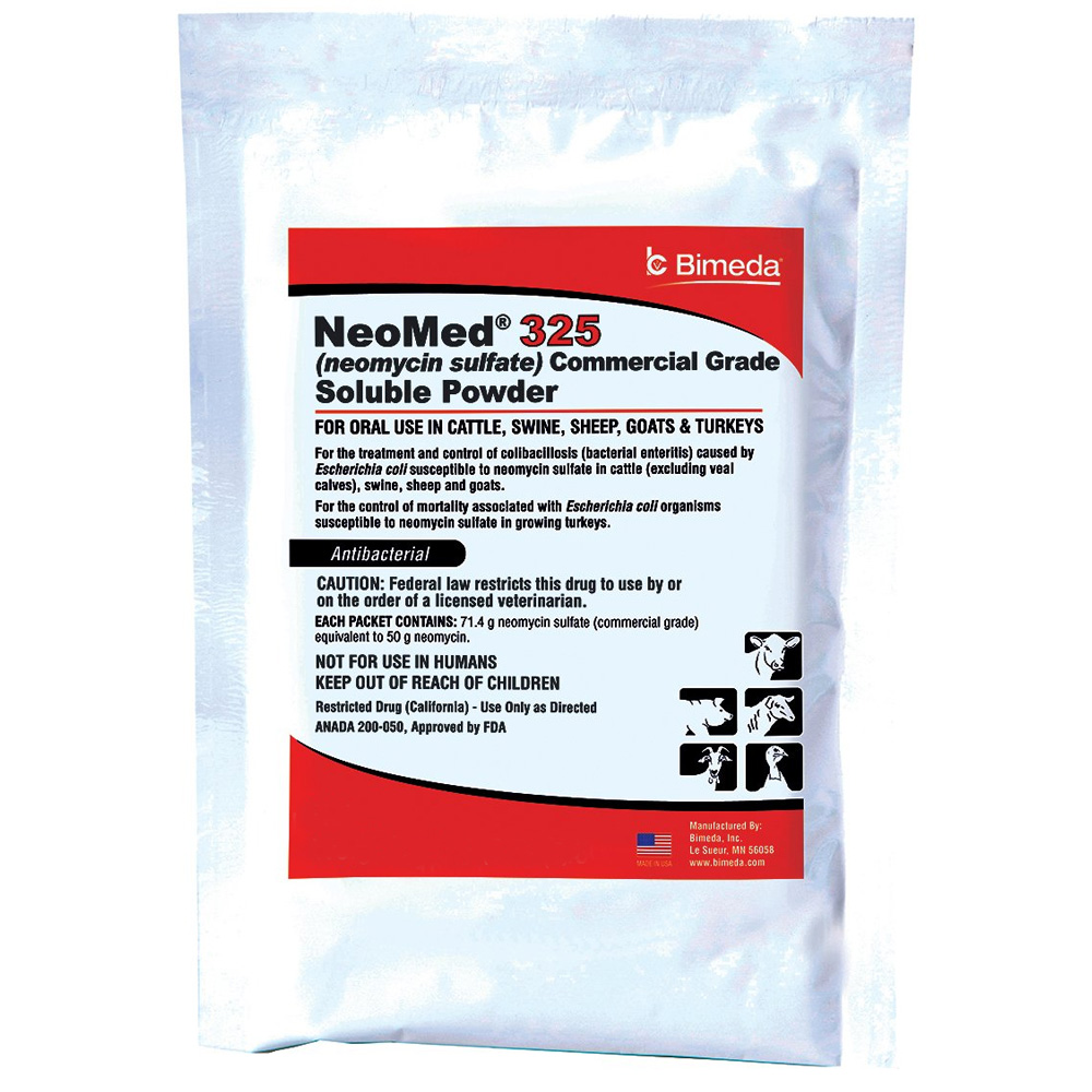 NeoMed 325 (Neomycin Sulfate) Commercial Grade Soluble Powder ...